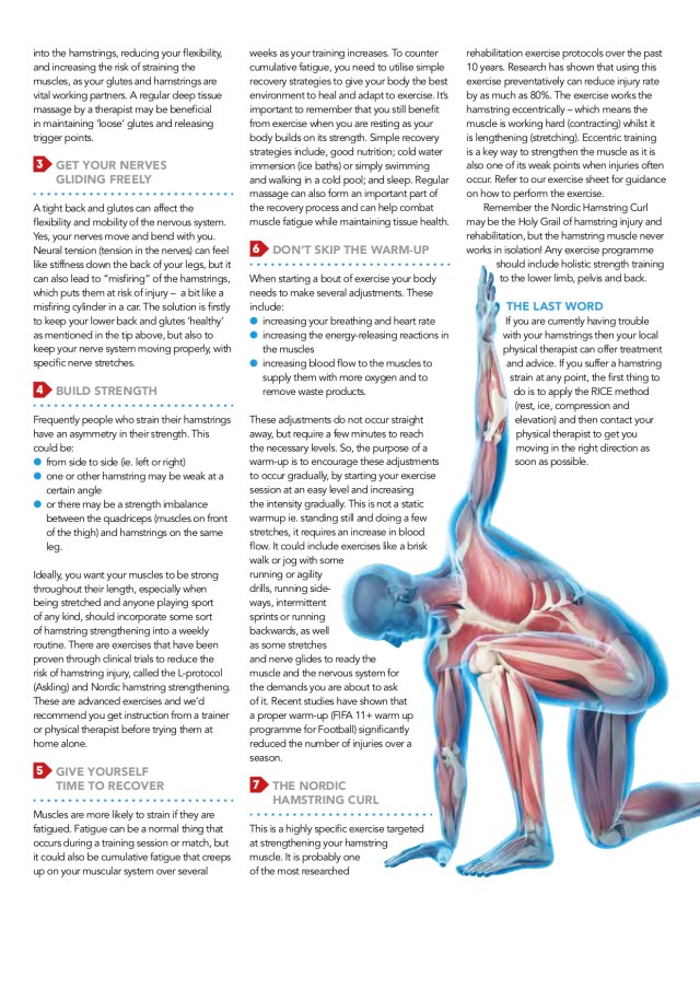 Seven secrets to preventing hamstring injuries | The Athlete Clinic